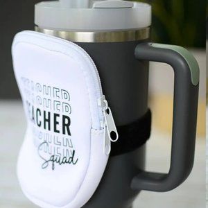 supremerose | Dining | Teacher Squad Water Bottle Tumbler Pouch Wallet ...